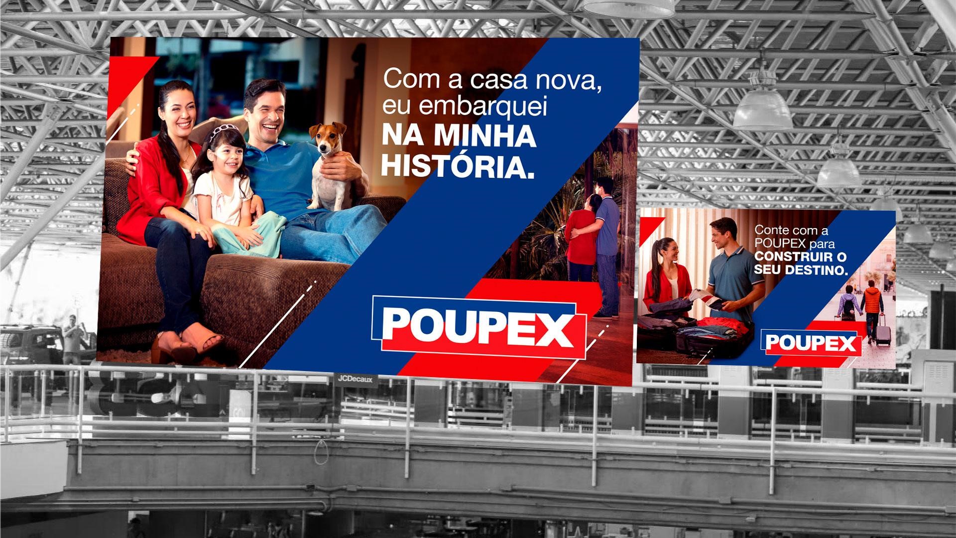 Conheça a nova campanha institucional da POUPEX - CECOM